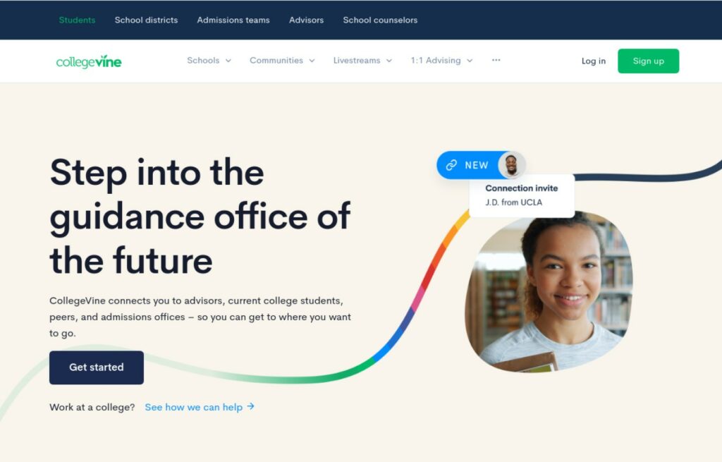 Collegevine Registration - How to Create Collegevine Account in 2023